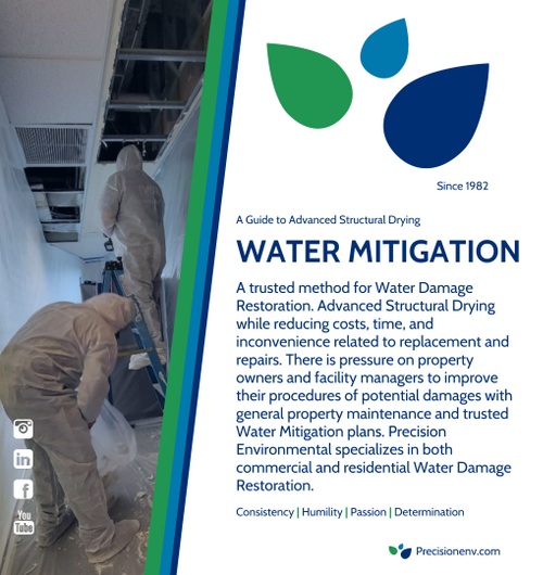 A Guide to Advanced Structural Drying & Water Mitigation | Precision Environmental